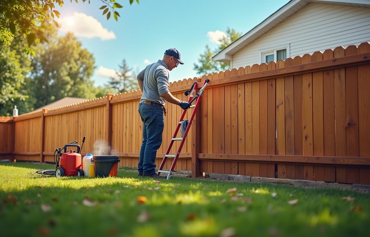 Labor Cost To Stain A Fence
